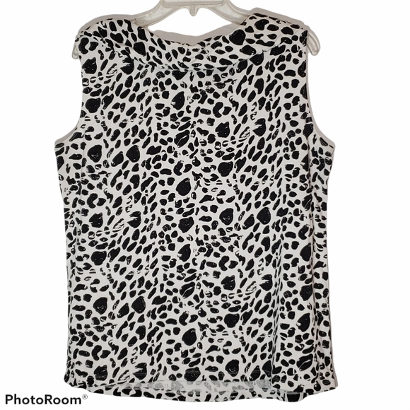 Rafaella | Tops | Rafaella Womens Plus Size X Cowl Neck Sleeveless ...